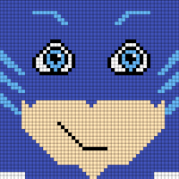 Catboy's Head by Sarah Courtney | Chart Minder