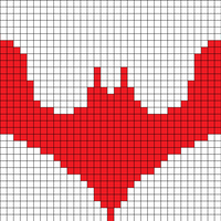 Batman Beyond Symbol by Beatriz Gómez Granja | Chart Minder