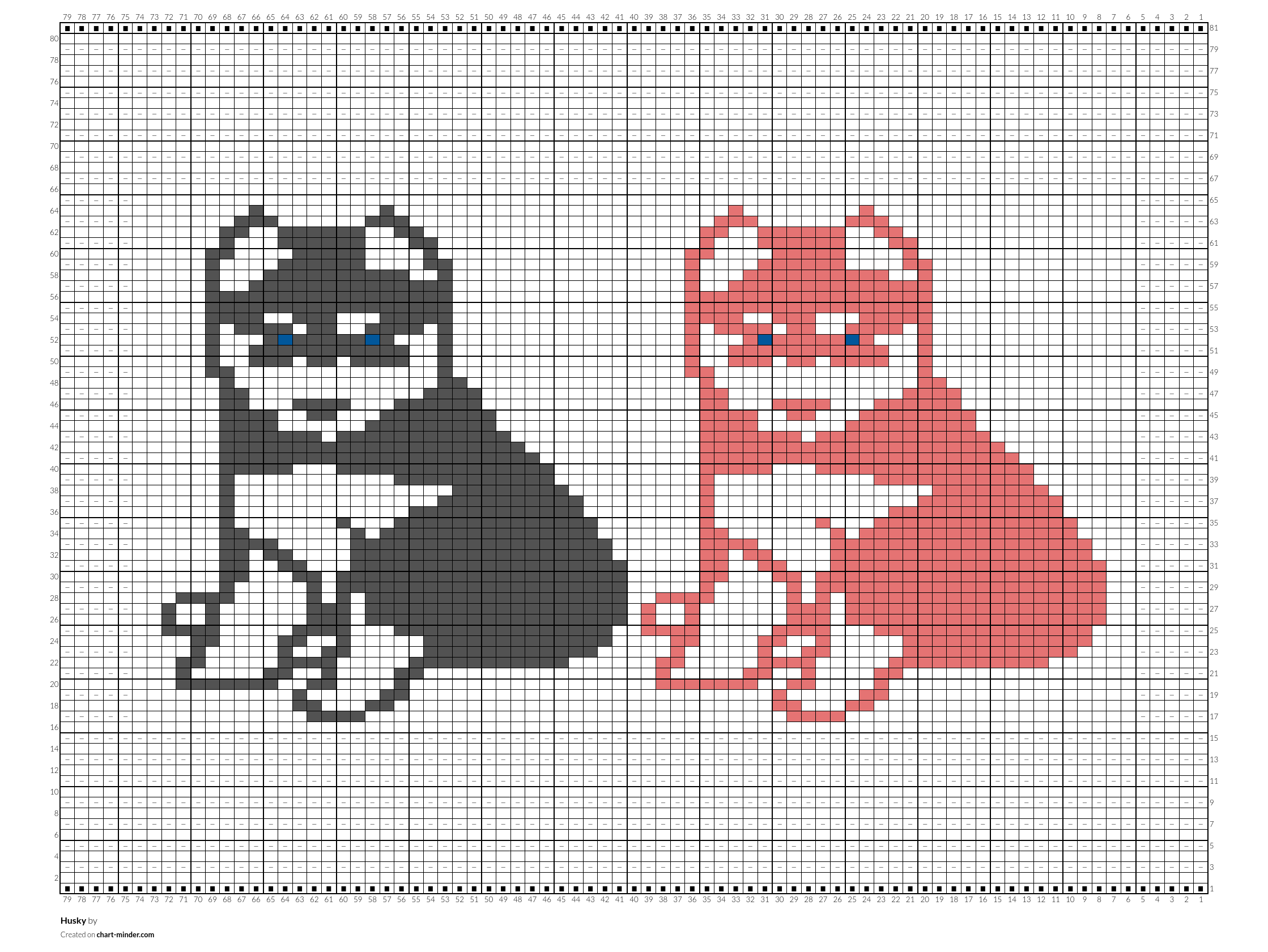 Husky by Stephanie | Chart Minder