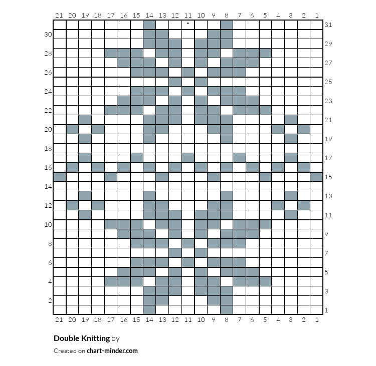 Double Knitting by Misshamy | Chart Minder