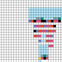 rose Chart A by Lisbeth Leslie | Chart Minder