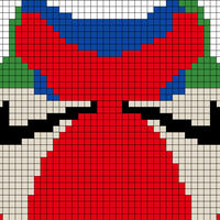 Blue the Great 60x34 by tarek | Chart Minder