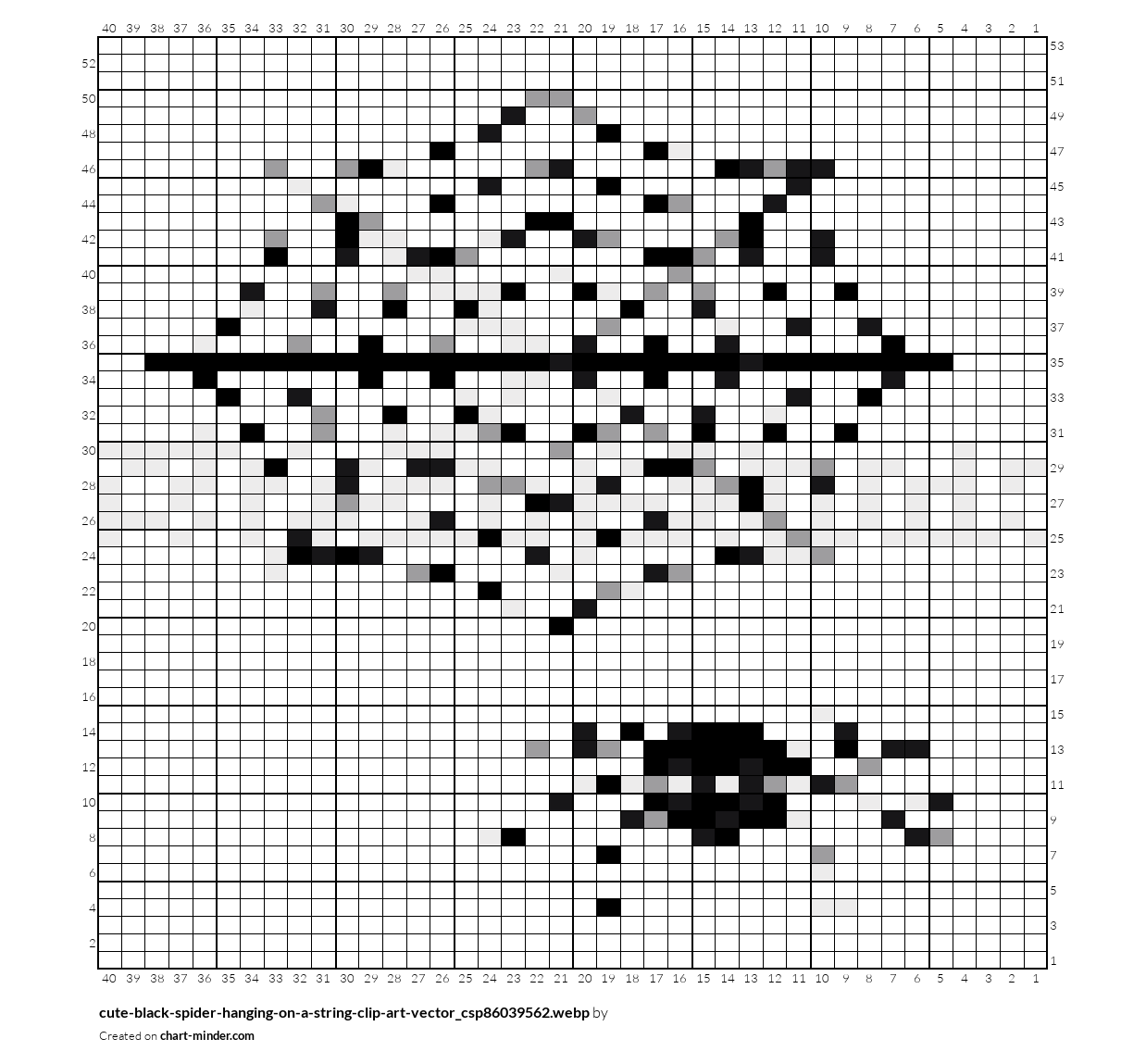 cute-black-spider-hanging-on-a-string-clip-art-vector_csp86039562.webp ...