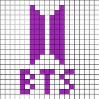 Mini BTS Logo by Sarah Carswell | Chart Minder