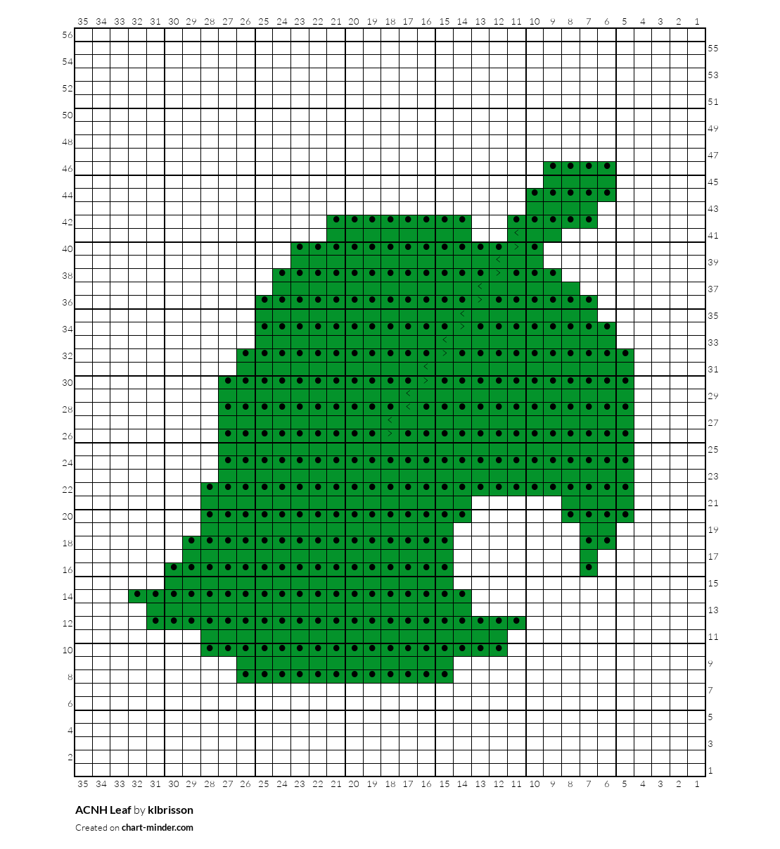 ACNH Leaf by klbrisson | Chart Minder