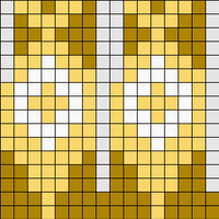 Copy of Riddari Chart 2 yoke - Falleneaves by kantarellen | Chart Minder