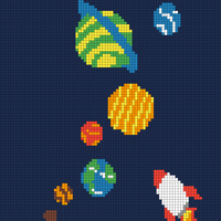 solar-system-poster-with-planets-and-sun-illustration-PXW0DH.jpg by ...