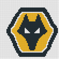 Wolves badge by knittedmiddle | Chart Minder