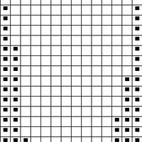 Yoke experiment by ADHDkniting | Chart Minder