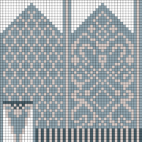 Selbu votter Maria design by Linda Eiken | Chart Minder