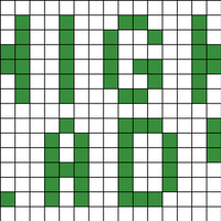 high lady by Heyletscrochet | Chart Minder