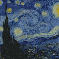 Van Gogh Starry Night by N4mb8rG1rl | Chart Minder