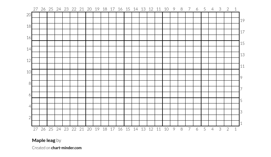 Maple leaf by Emily338 | Chart Minder