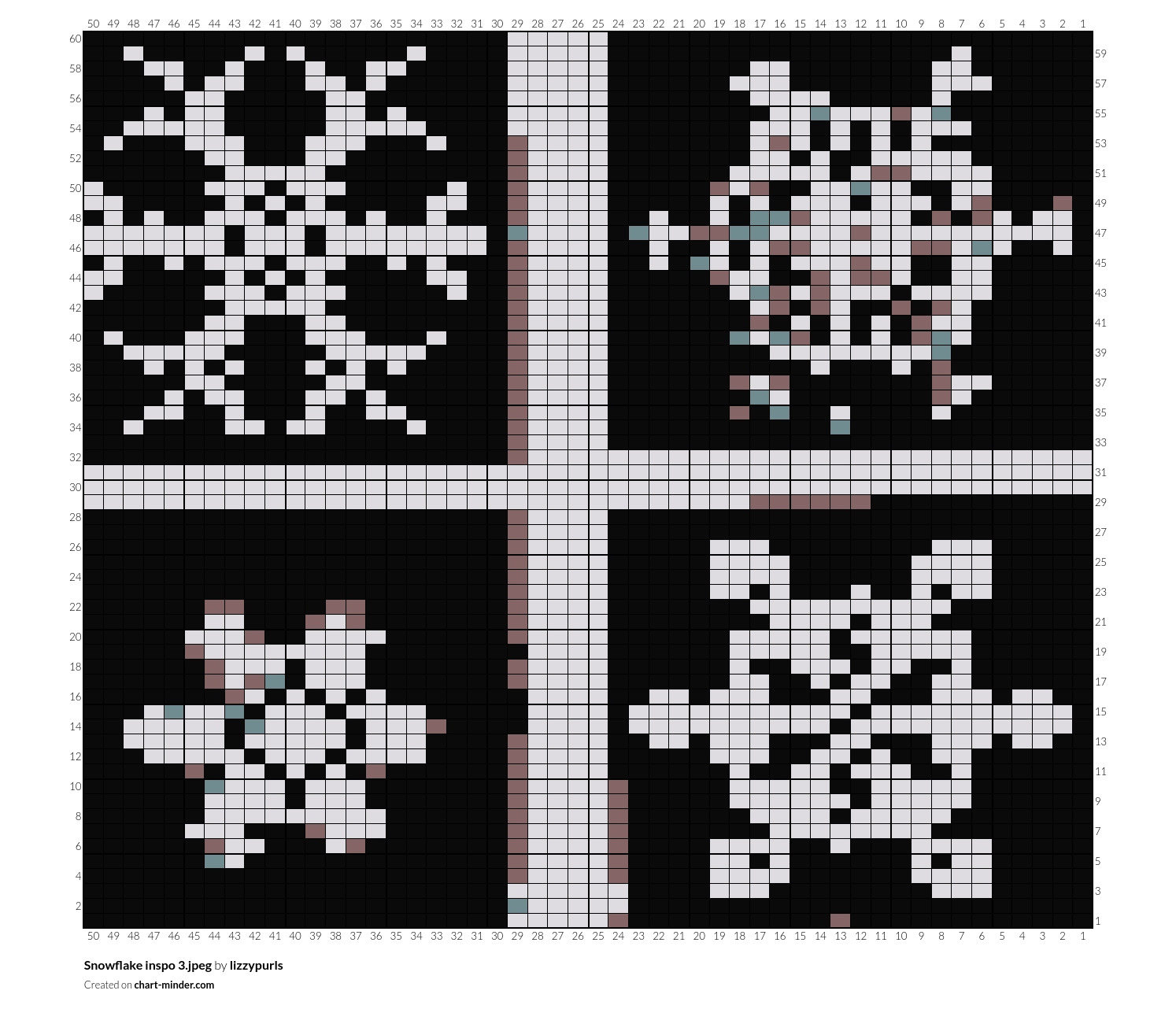 Snowflake inspo 3.jpeg by lizzypurls | Chart Minder