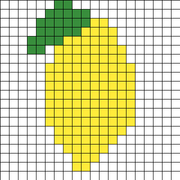 Lemon Rep Pattern by Mia Acker | Chart Minder