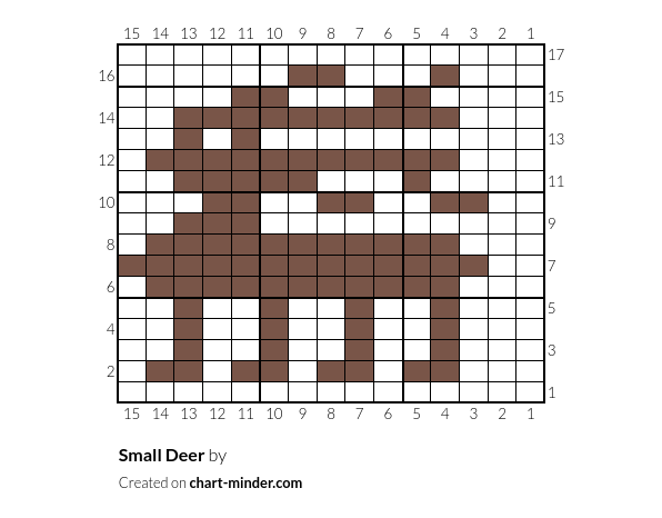 Small Deer by MELAURA DUNCAN | Chart Minder