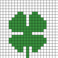 Four Leaf Clover by Olivia Knight | Chart Minder