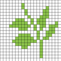 leaf coaster by Krystal9 | Chart Minder