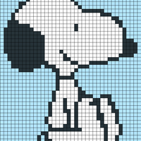 Snoopy Tapestry by Edith Fladhammer | Chart Minder