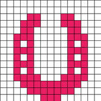 horse shoe by Caroline Nutt | Chart Minder