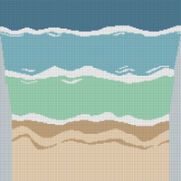 beach_pixels.png by sketchings | Chart Minder