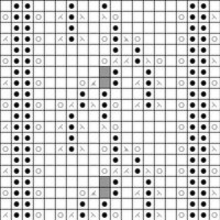 Drooping Elm Leaf Lace by NumbDuck | Chart Minder