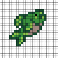 Largemouth Bass Square by Kami Whiting | Chart Minder