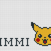 Pikachu by Karen Andrine Dufseth Lundsæter | Chart Minder