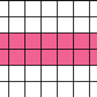 6 row rib by Ashleigh Abboud | Chart Minder