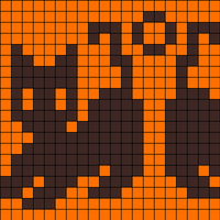 Copy of cat chart to see knitting by Isabelle Ballard | Chart Minder