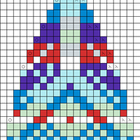 hat wheel pattern by carolineleguin | Chart Minder