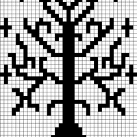 Tree of Gondor by Ingrid Halstrom | Chart Minder