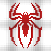 Copy of spiderman graph by LaelaCrochet | Chart Minder