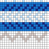 Colorwork Yoke by Whitehorsebeach | Chart Minder