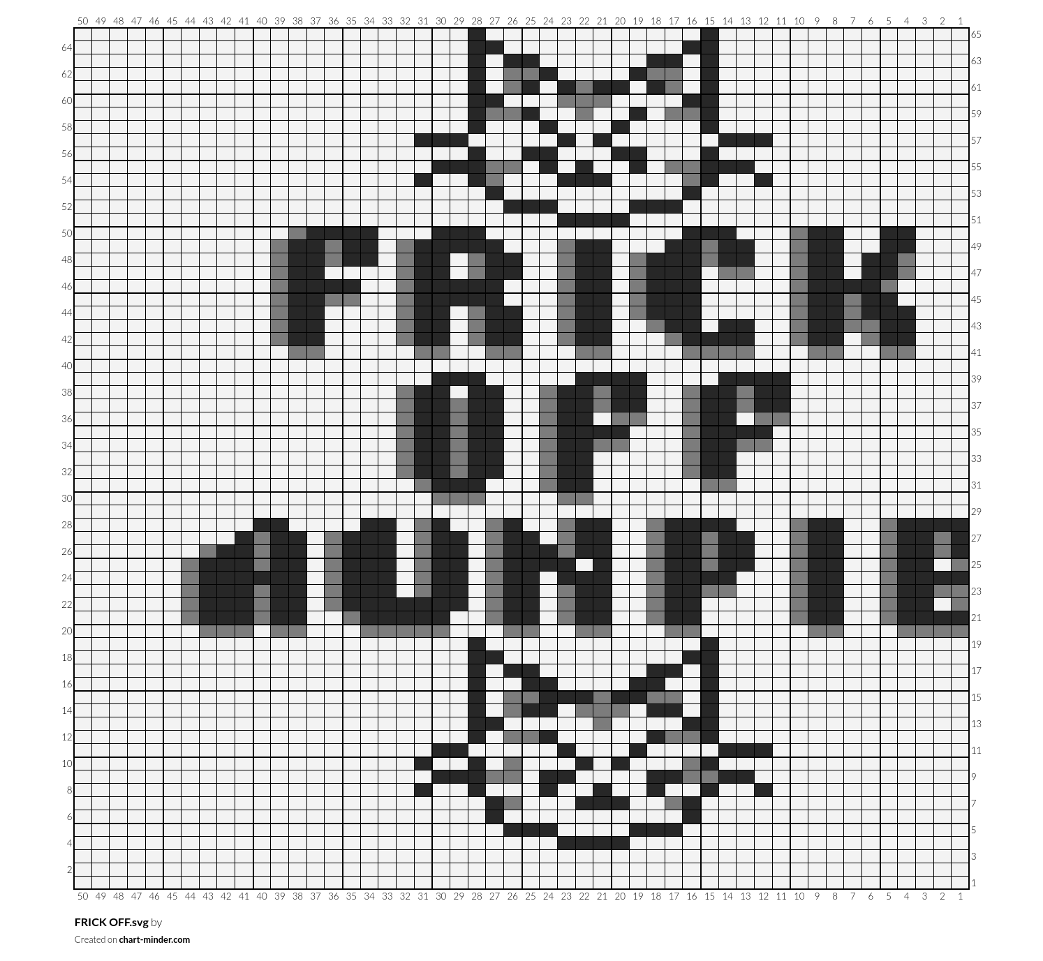 FRICK OFF.svg by Bee | Chart Minder