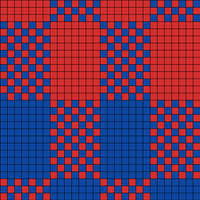 buffalo pattern by audrey | Chart Minder