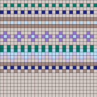 flower fair isle by emily | Chart Minder