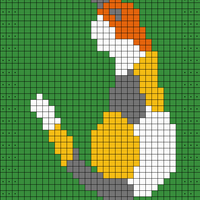 calico cat by troma | Chart Minder