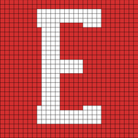 Letra E by amiboada | Chart Minder