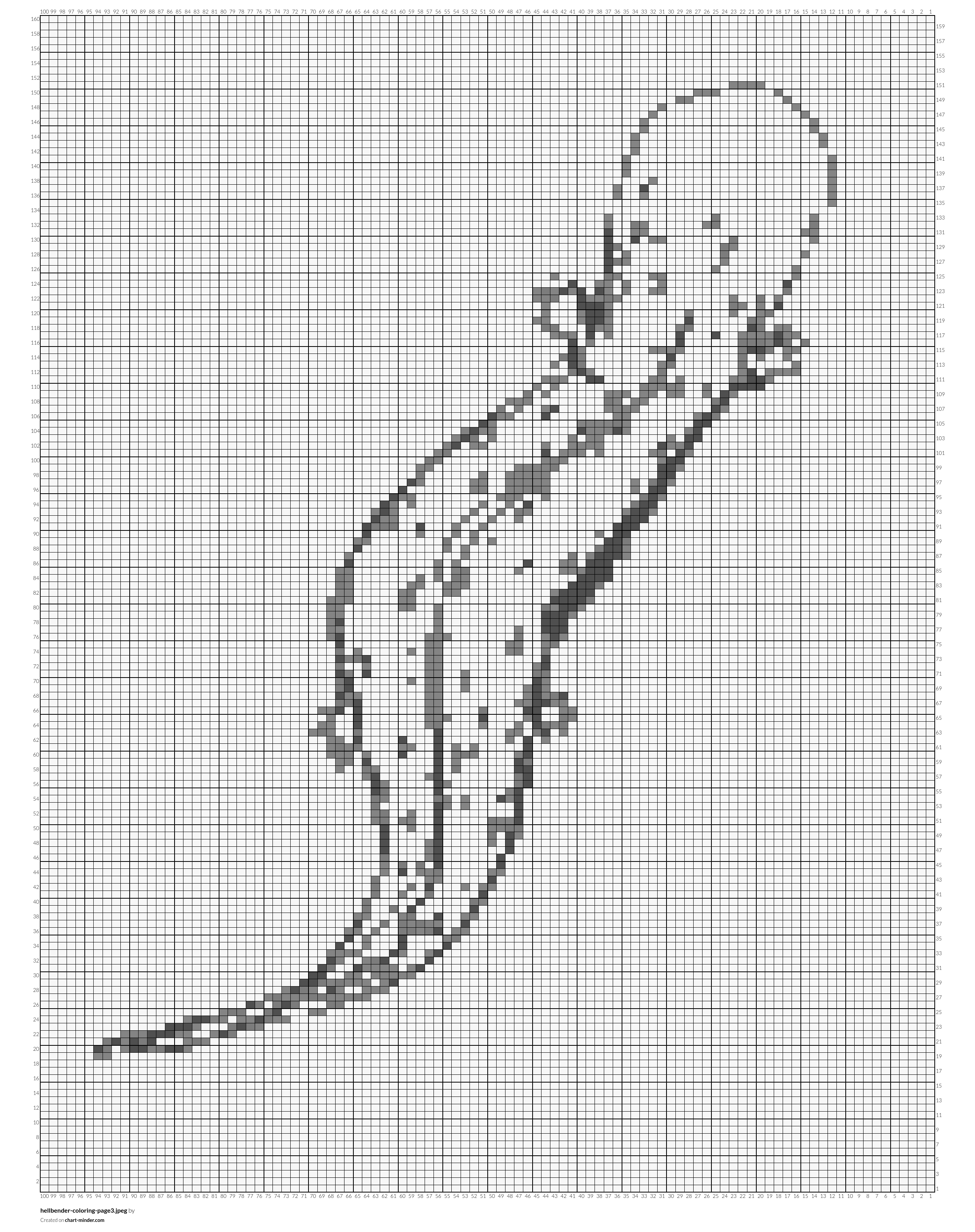 hellbender-coloring-page3.jpeg by Mlle6strings | Chart Minder