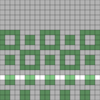 muster double face 1 by gloria | Chart Minder
