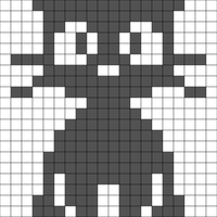 Crochet Cat Tapestry Pattern by Julie | Chart Minder