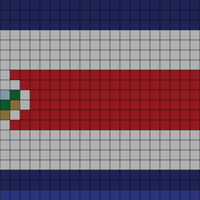 Flag of Costa Rica by CaitlinPhillips | Chart Minder
