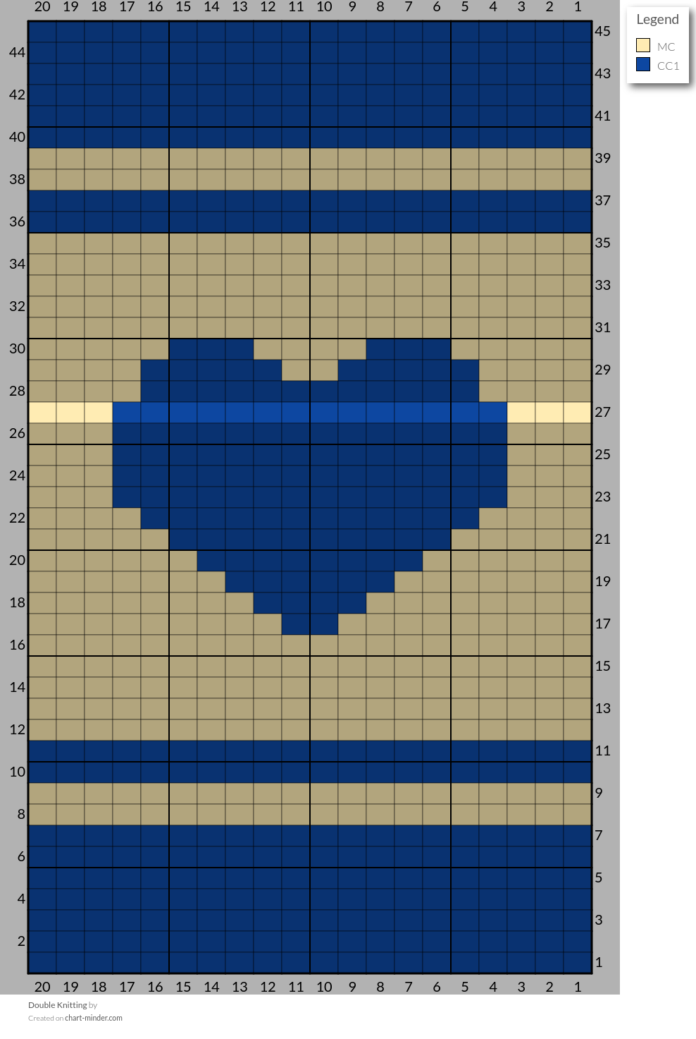 Double Knitting by ShadowDash | Chart Minder